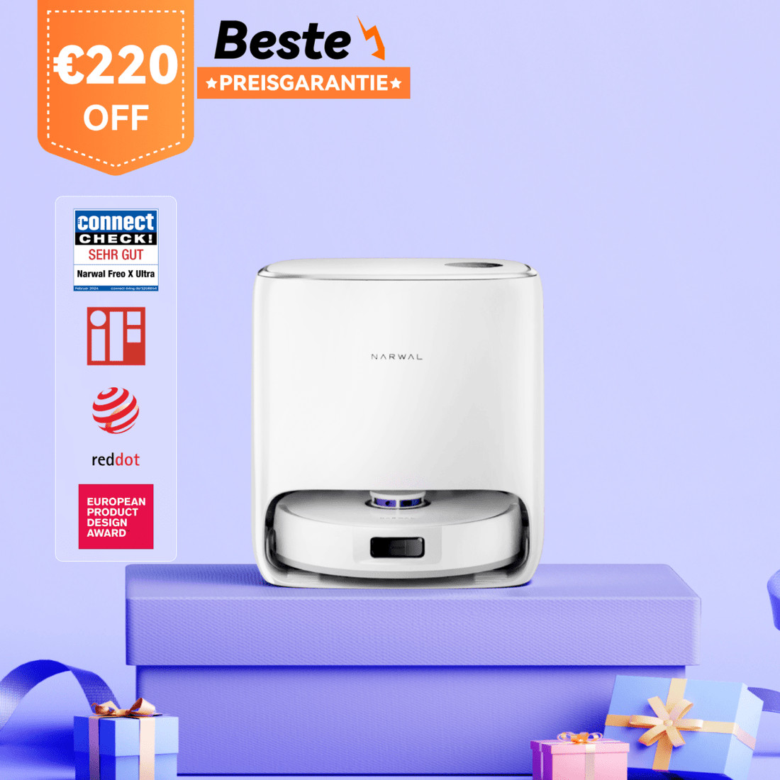 Narwal Freo X Ultra Saugroboter mit Wischfunktion